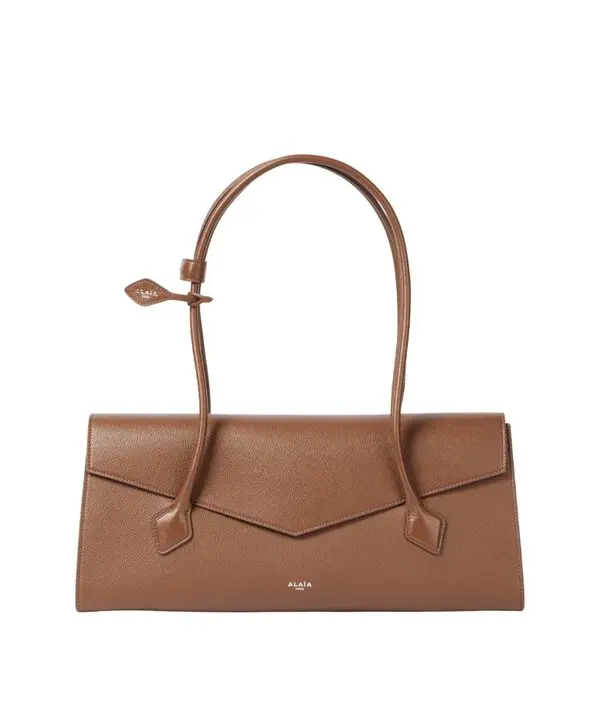 Alaïa Le Teckel Leather Shoulder Bag - Brown