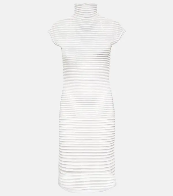 Alaïa Striped Minidress