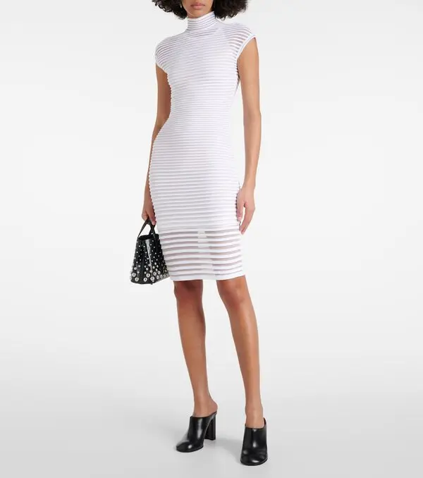 Alaïa Striped Minidress