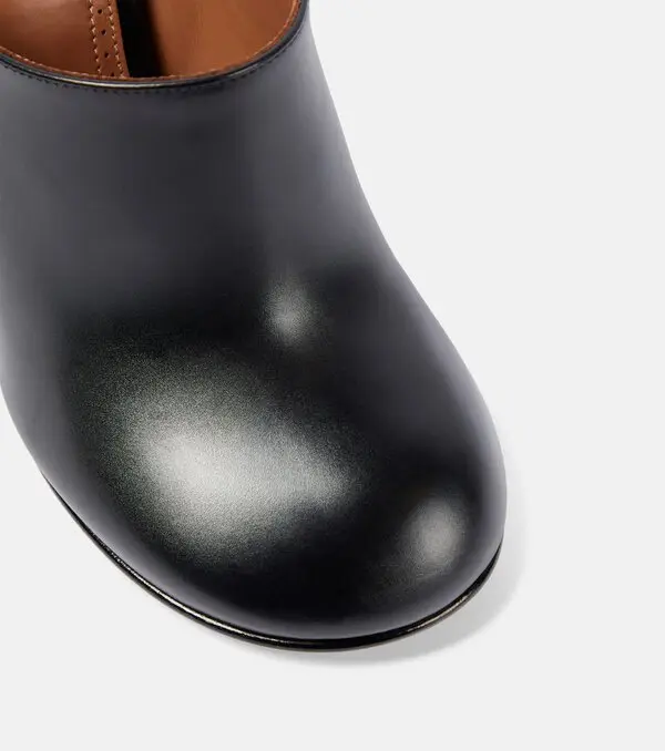 Alaïa Babylone Leather Mules