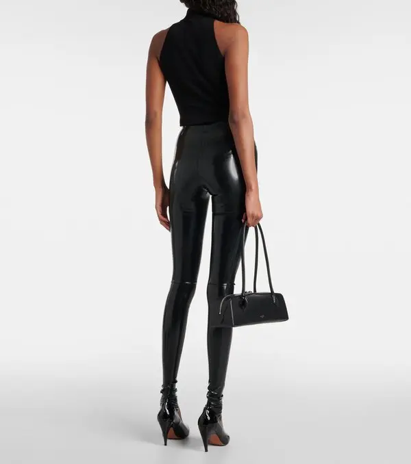Alaïa Latex Leggings