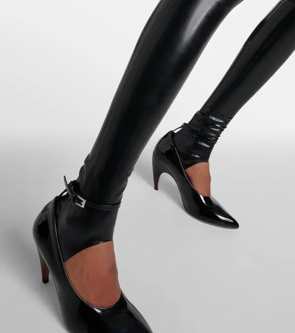Alaïa Latex Leggings