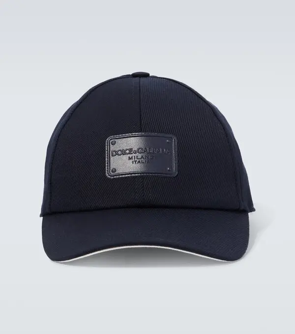 Dolce & Gabbana Logo Baseball Cap - Blue