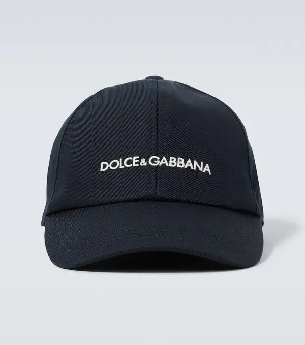 Dolce & Gabbana Logo Baseball Cap - Blue
