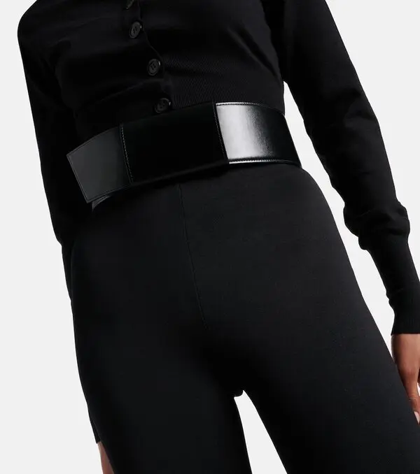 Alaïa Knot Leather Belt