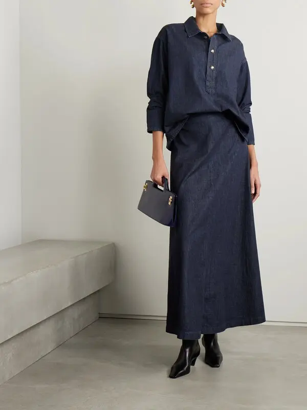 NILI LOTAN Harper Denim Shirt