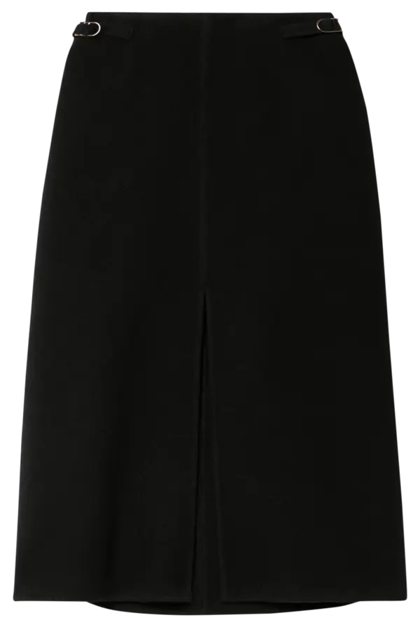 Gabriela Hearst Morelos Cashmere-felt Midi Skirt