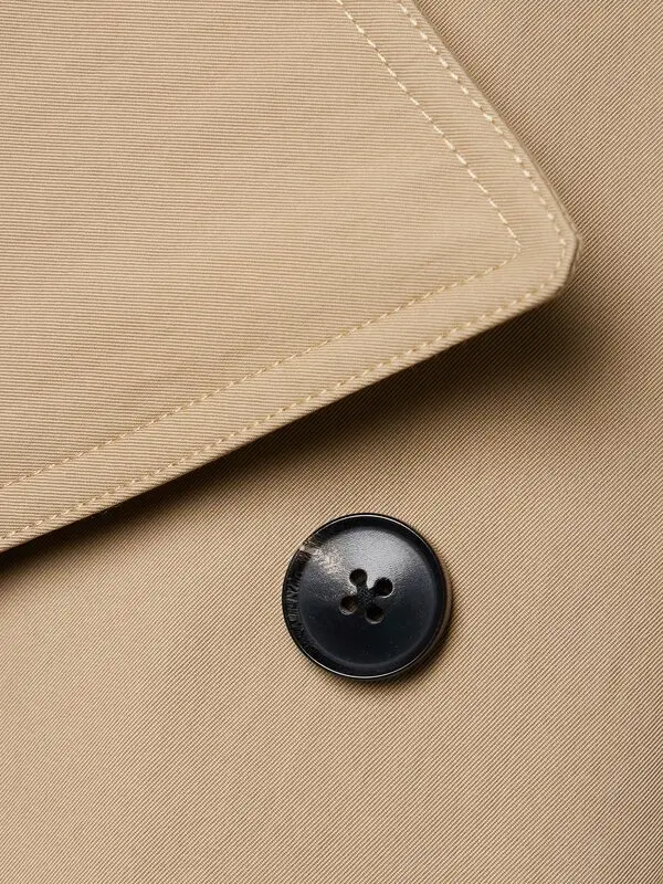 Co Belted Double-breasted Cotton-blend Twill Trench Coat