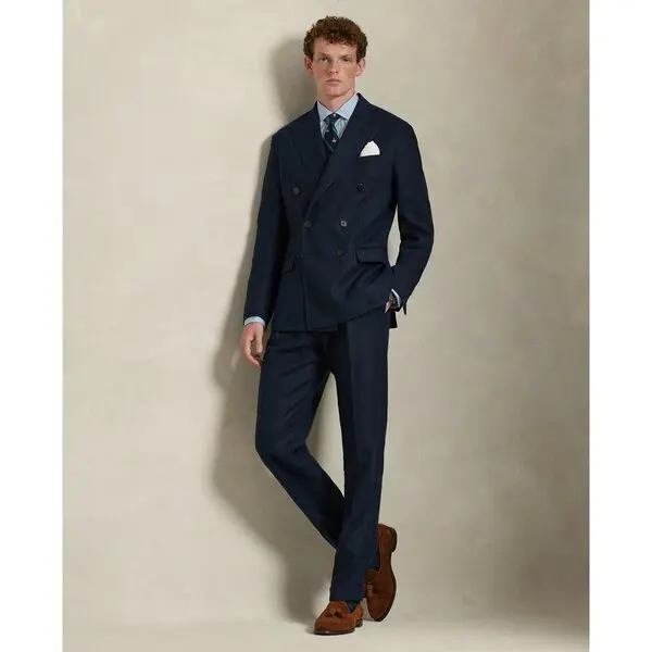 Ralph Lauren Polo Soft Tailored Linen Suit Jacket