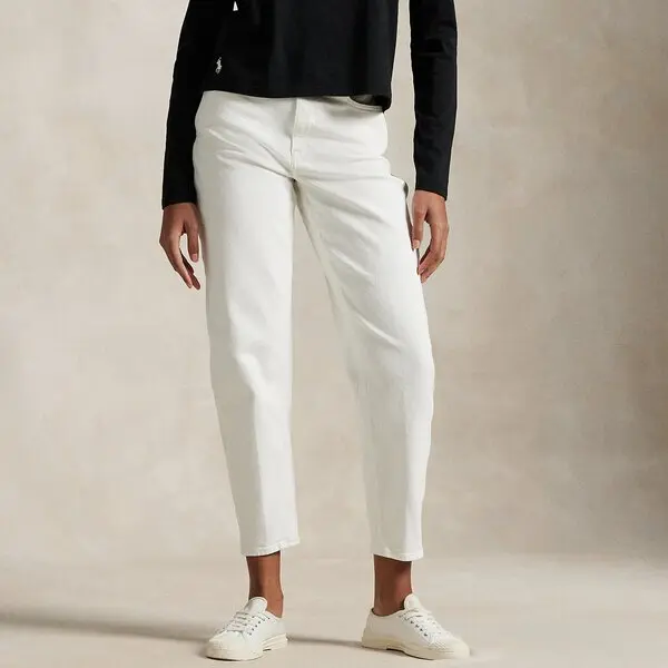 Ralph Lauren Curved Tapered Jean - Crocus Wash