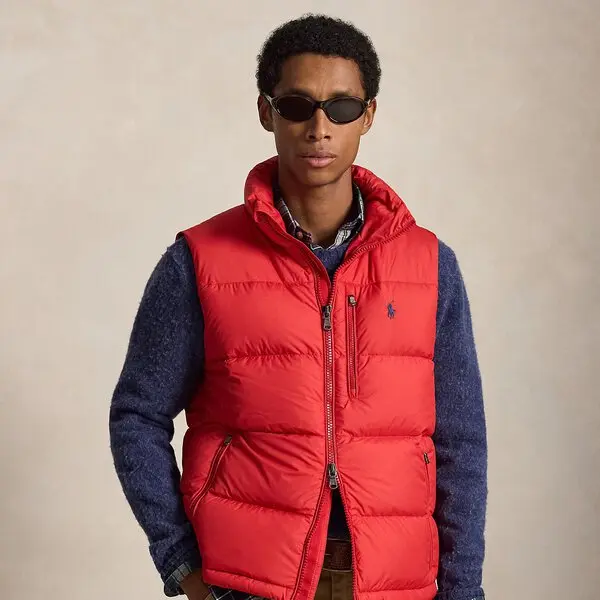 Ralph Lauren The Gorham Down Vest - Rl 2000 Red