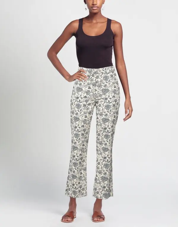 Pinko Floral Design Straight Leg Chinos