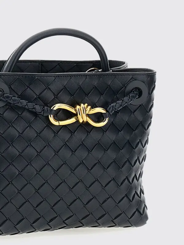 Bottega Veneta Woven Top Handle Bag - Blue