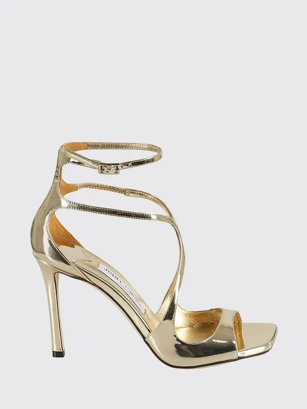 JIMMY CHOO Heeled Sandal - Gold