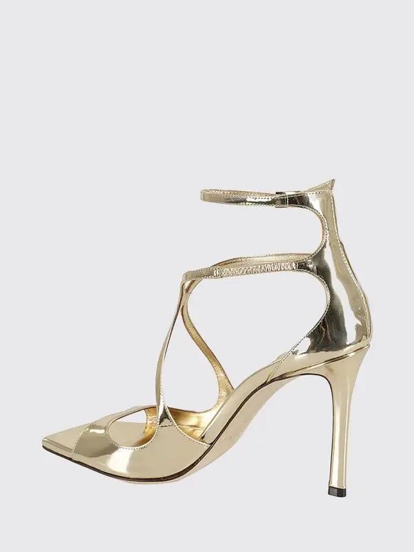 JIMMY CHOO Heeled Sandal - Gold