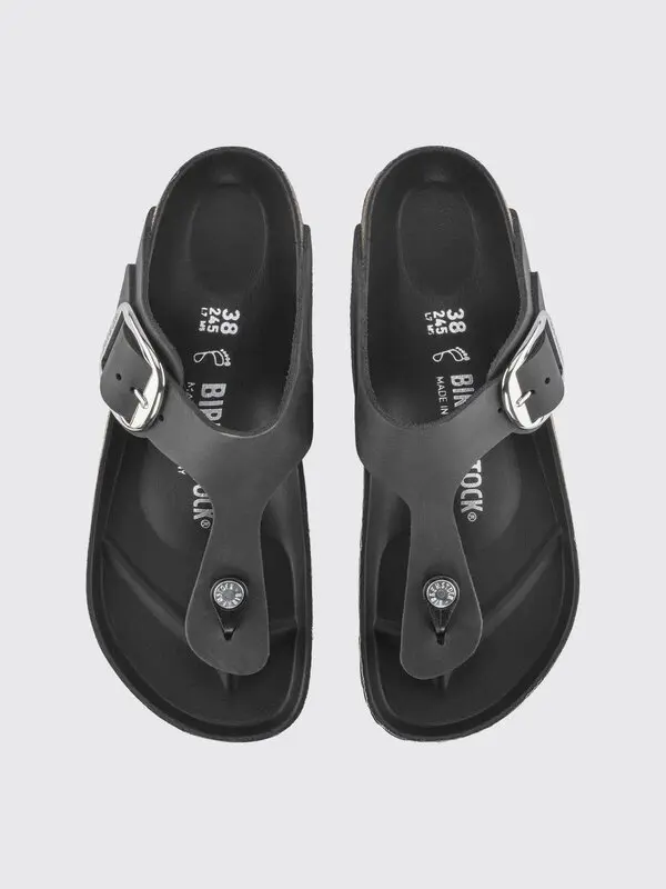 BIRKENSTOCK Gizeh Big Buckle Leather Sandals