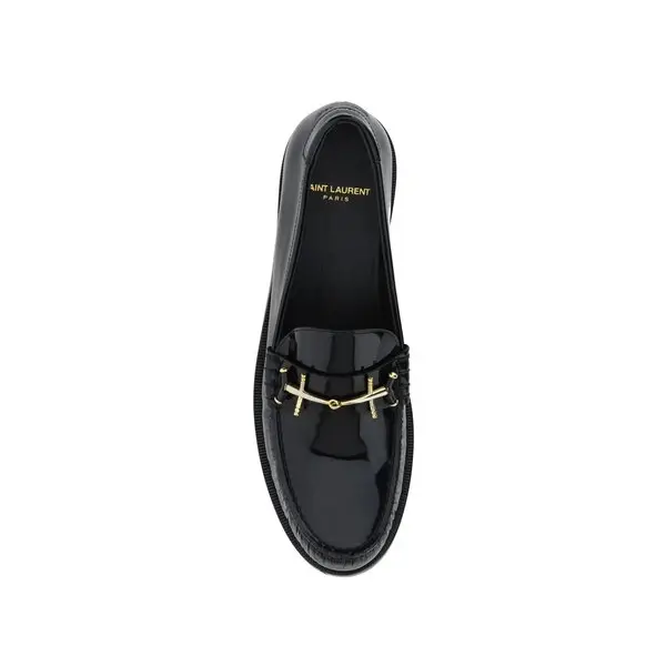 Saint Laurent Leather Loafers