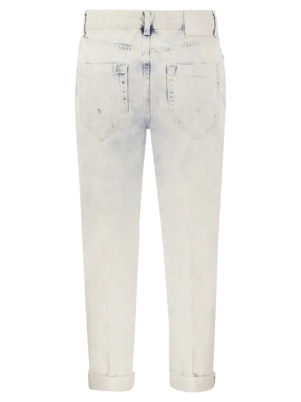 DONDUP Koons Loose Jeans With Jewelled Buttons