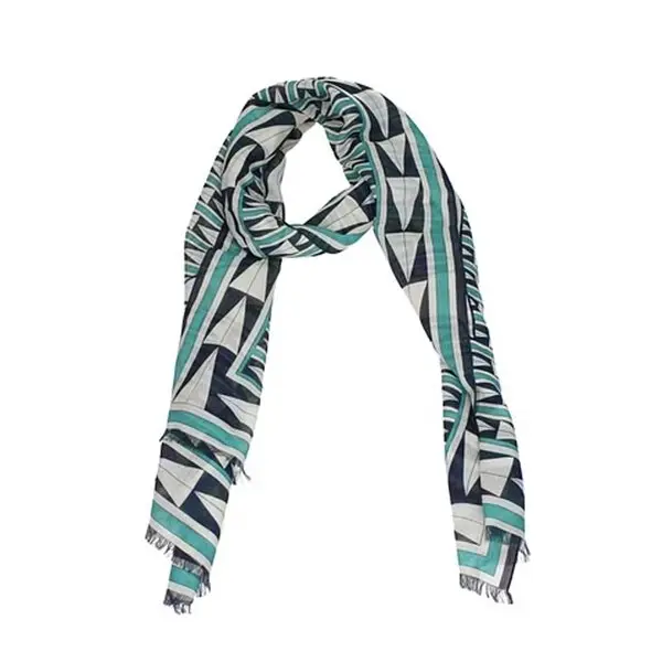 LANVIN Wool Scarf - Green