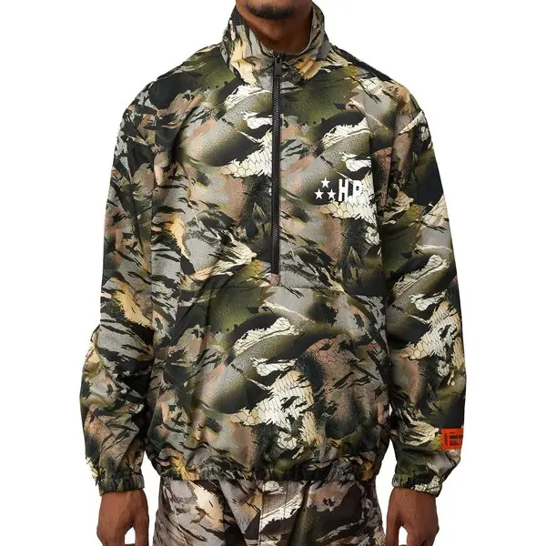 Heron Preston Camouflage Windbreaker