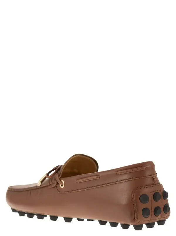 TOD'S Bubble Leather Grommet
