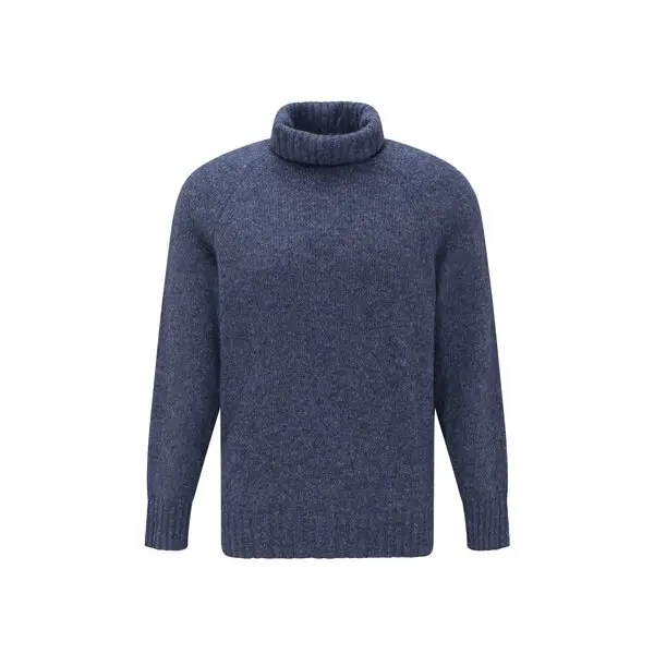 Brunello Cucinelli Turtleneck Sweater - Blue