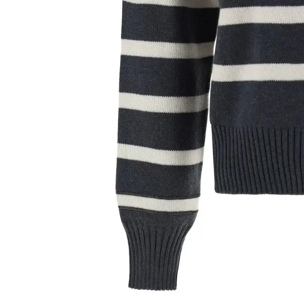 Brunello Cucinelli Cashmere Striped Sweater