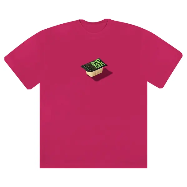 TRAVIS SCOTT X Mcdonald's Cactus Sauce T-shirt Ii 'heliconia - Pink