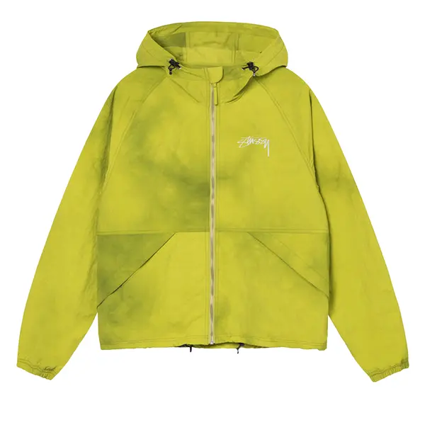 StÜssy Wave Dye Beach Shell - Yellow
