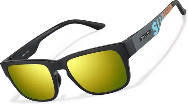Zenni Rectangle Full Rim Plastic Frame - Black