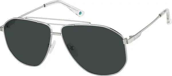 Zenni Aviator Sunglasses - Silver