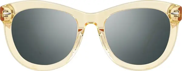 Zenni Bold Square Full Rim Glasses - Yellow