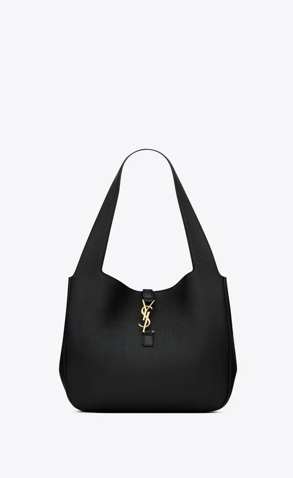 Saint Laurent Bea Grained Leather Tote