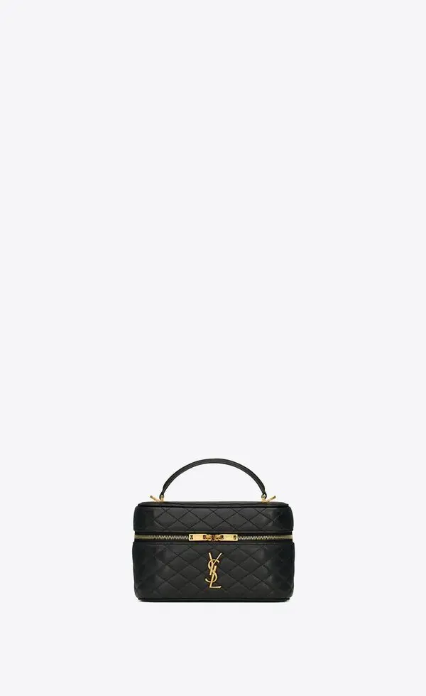 Saint Laurent Gaby Mini Vanity Bag In Lambskin
