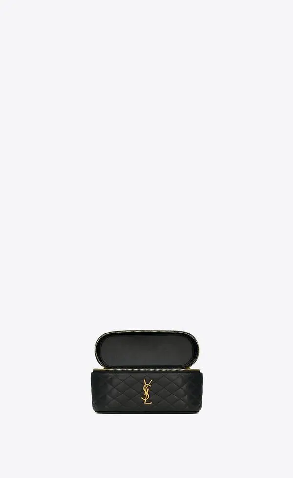 Saint Laurent Gaby Mini Vanity Bag In Lambskin