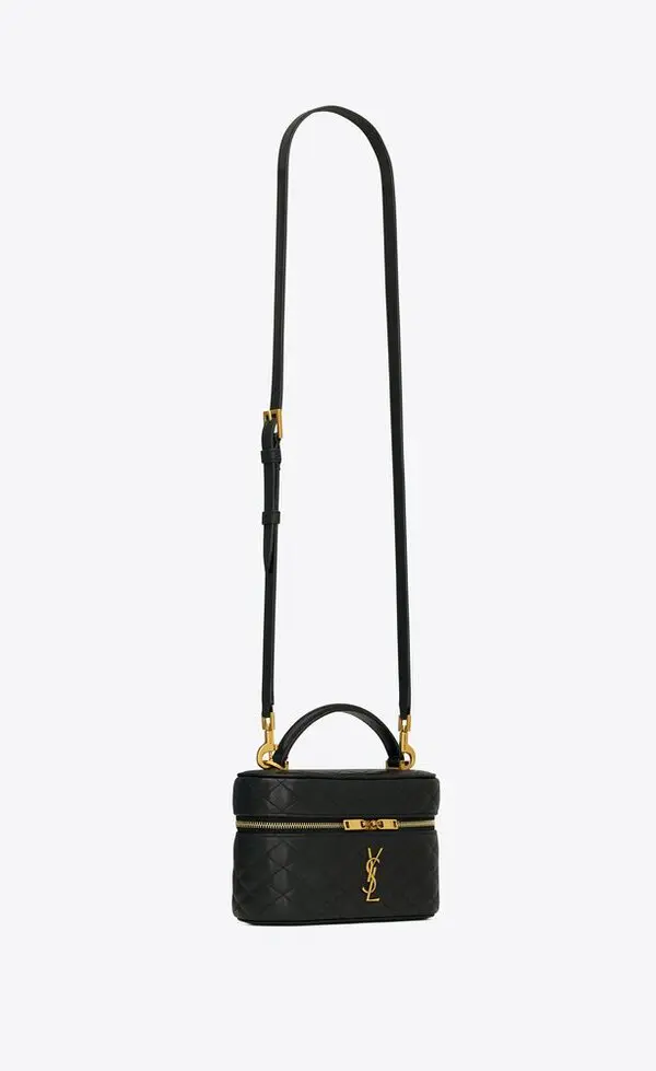 Saint Laurent Gaby Mini Vanity Bag In Lambskin