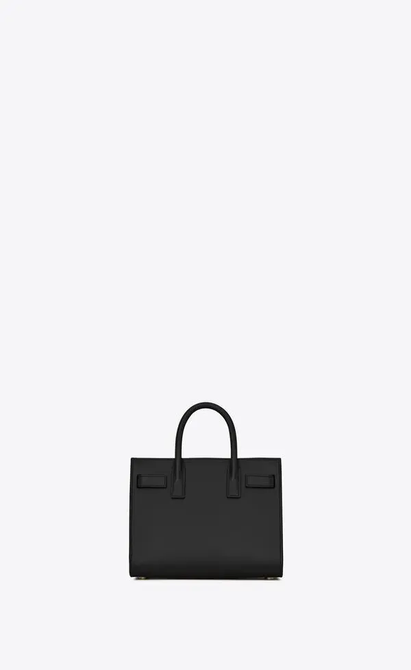 Saint Laurent Sac De Jour Nano Leather Bag