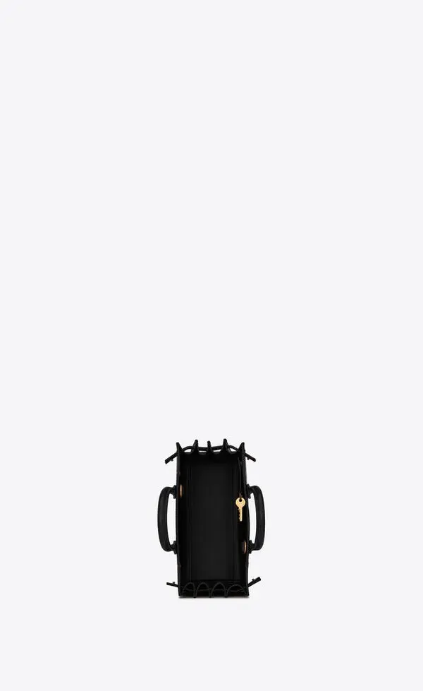 Saint Laurent Sac De Jour Nano Leather Bag