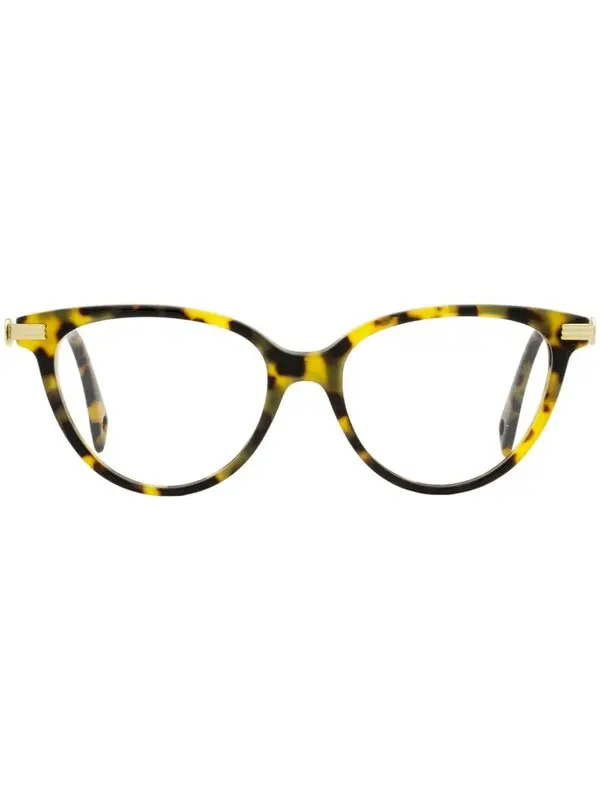 LANVIN Tea Cup Cat-eye Glasses - Brown