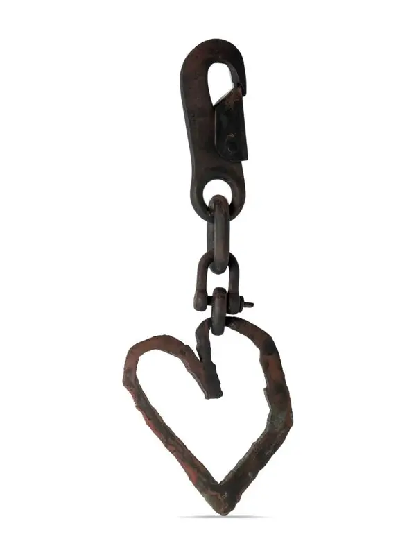 PARTS OF FOUR Heart Charm - Black