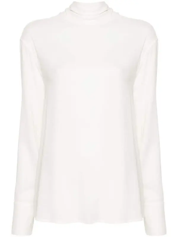 Fabiana Filippi Roll-neck Blouse