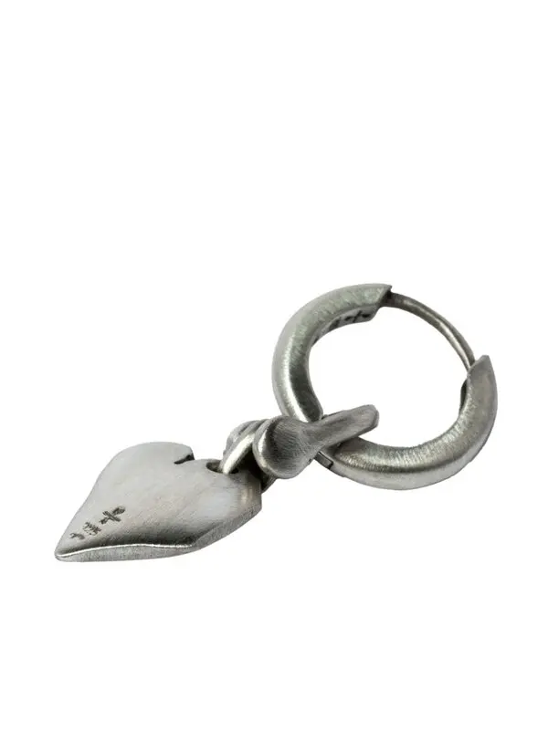 PARTS OF FOUR Sterling And Ruby Drop Earring