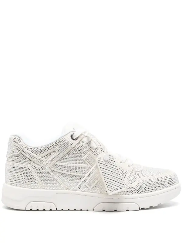 Off-White Out Of Office Rhinestoned Sneakers