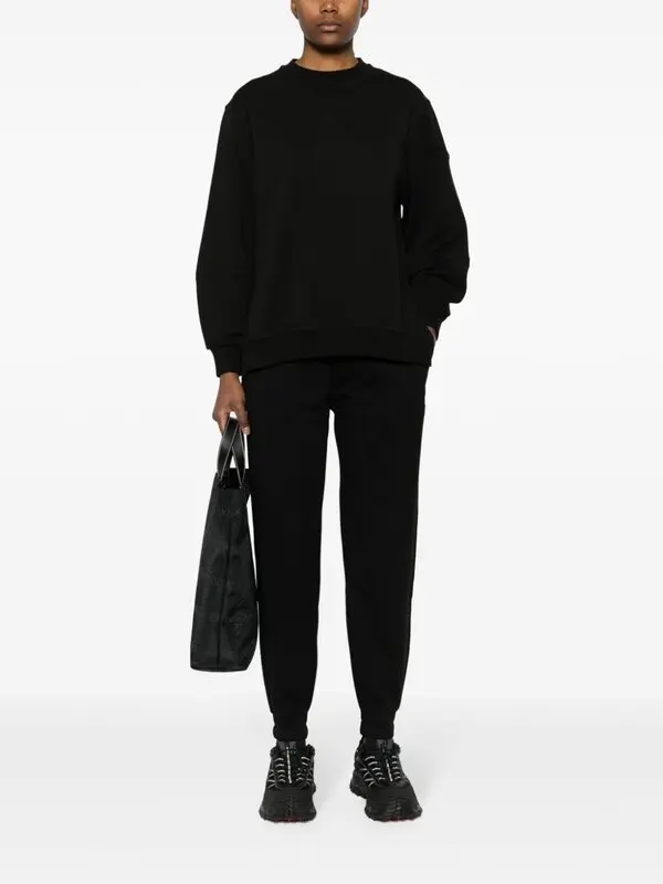 Moncler Embossed-logo Cotton Sweatshirt