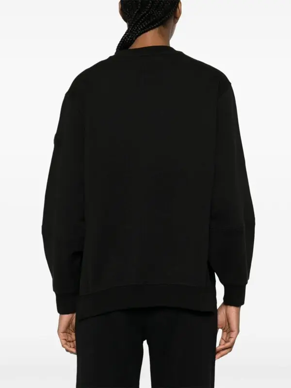 Moncler Embossed-logo Cotton Sweatshirt