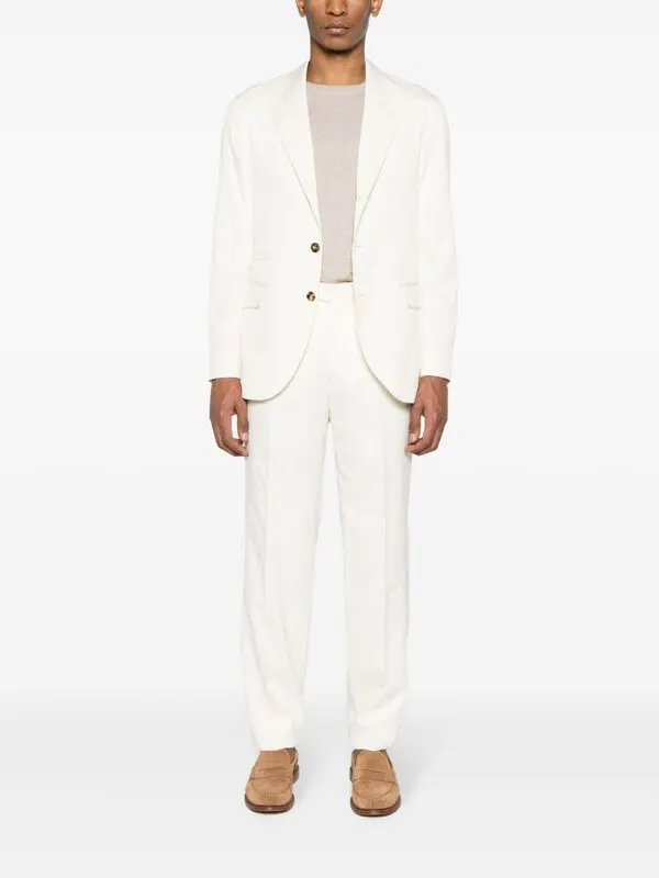 Brunello Cucinelli Single-breasted Silk Suit