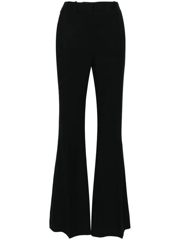 Nina Ricci Tailored Flared Trousers - Black