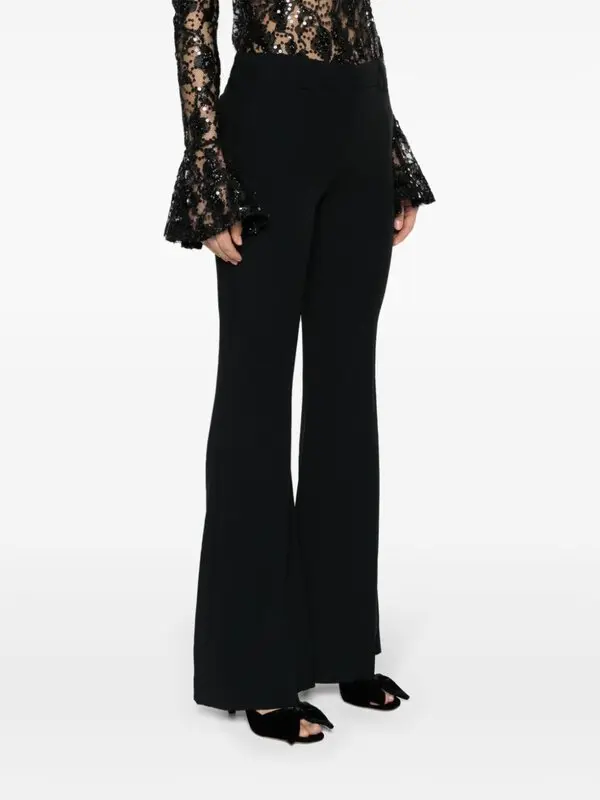 Nina Ricci Tailored Flared Trousers - Black