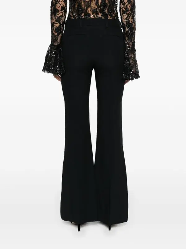 Nina Ricci Tailored Flared Trousers - Black