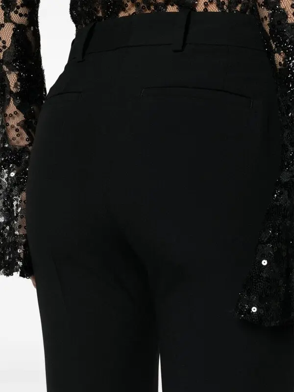 Nina Ricci Tailored Flared Trousers - Black